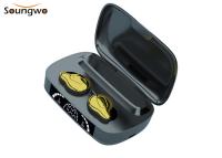 China FCC IPX7 Wireless Bluetooth Earbuds HiFi Stereo Sound 3.7V 2000mAh for sale