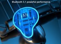 China FCC IPX7 Wireless Bluetooth Earbuds HiFi Stereo Sound 3.7V 2000mAh for sale