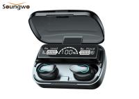 China 14mm Speaker Android Wireless Earphones HSP HFP With 2000MAh Charging Case for sale