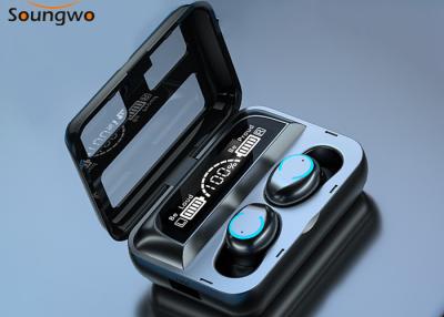 China CVC8.0 Touch Control Bluetooth Earphone Binaural Call IPX7 Noise Canceling for sale