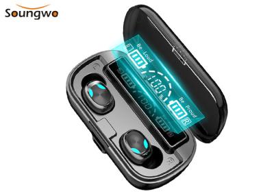 China AVRCP 50mAh Wireless Bluetooth Earbuds ABS Noise Canceling Earphone With Mic for sale