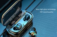 China AVRCP 50mAh Wireless Bluetooth Earbuds ABS Noise Canceling Earphone With Mic for sale