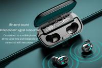 China AVRCP 50mAh Wireless Bluetooth Earbuds ABS Noise Canceling Earphone With Mic for sale