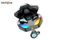 China BLE5.1 Low Latency Wireless In Ear Earphones CVC8.0 Microphone Earbuds 40ms for sale