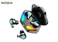 China BLE5.1 Low Latency Wireless In Ear Earphones CVC8.0 Microphone Earbuds 40ms for sale