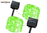 China Solar Powered LED Strip Lights 12m 100 LEDs Ni-MH 1.2V 800mAh Color Changing Outdoor Decorative for sale