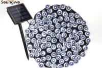 China SMD0603 300MA Solar LED String Lights Color Change Reelable For Chrismas for sale