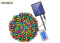 China 0603 Lamp Solar String Lights 800mah 72ft With Remote Control for sale