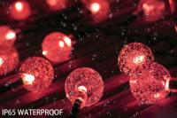 China IP65 Hanging Solar Ball Light 46ft SMD0603 With 60 Bubble for sale