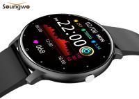 China IP67 Waterproof Smart Watch 1.28in Screen Blood Oxygen Heart Rate Monitor for Men 200mAh Battery for sale