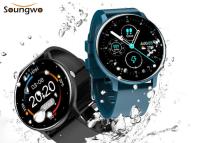 China IP67 Waterproof Smart Watch 1.28in Screen Blood Oxygen Heart Rate Monitor for Men 200mAh Battery for sale
