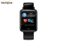 China 1.3 Inch Touch Screen Smartwatch NRF52832 Bluetooth 4.0 Heart Rate Blood Oxygen Monitor IP67 Waterproof for sale
