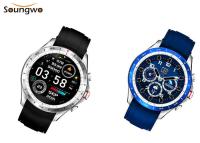 China 128Mb Bluetooth Android Smartwatch Zinc Alloy 1.32 Inch For Men for sale