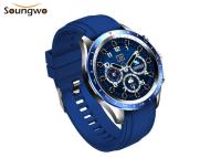 China 128Mb Bluetooth Android Smartwatch Zinc Alloy 1.32 Inch For Men for sale