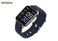 China BLE Bluetooth Smart Watch GPS Health Monitor 1.69 Inch Zinc Alloy IP68 Waterproof 230mAh Battery for sale