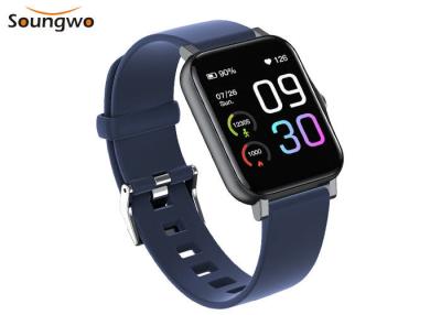 China BLE Bluetooth Smart Watch GPS Health Monitor 1.69 Inch Zinc Alloy IP68 Waterproof 230mAh Battery for sale