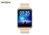 China Bluetooth Smart Watch 1.69 Inch Square Screen Blood Pressure Body Temperature Monitor W65 for sale