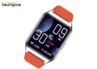 China Bluetooth 5.1 Smart Watch 1.69 Inch TFT Screen Heart Rate Monitor Sleep Tracker 210mAh Battery for sale