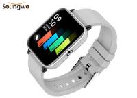China 180mAh Bluetooth Fitness Smartwatch with Heart Rate Monitor and Multiple Sport Modes for Workout for sale