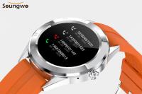 China 1.54 Inch Full Touch Fitness Smartwatch with 200mAh Battery IP68 Waterproof Bluetooth Calling for sale