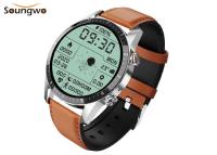 China Round Smartwatch with BT 5.0 Phone Call 1.28 Inch TFT Screen DIY Watchface for Men for sale