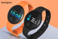 China Bluetooth 5.2 Fitness Tracker ROM 512kB Body Temperature Remote Camera for Women for sale