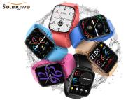 China Fitness Smart Watch with Temperature Monitoring RTL8762C 1.69 Inch TFT Screen 180mAh Battery for sale