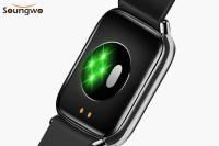 China Fitness Smart Watch with Temperature Monitoring RTL8762C 1.69 Inch TFT Screen 180mAh Battery for sale