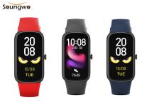 China Women ABS Bluetooth Smart Wristband 1.47 Inch 11 Sport Modes Heart Rate Monitor for sale