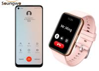 China Full Touch Smart Watch for Girls with 1.57 Inch IPS Screen Bluetooth 5.0 Music Play and PPG BP Monitor for sale