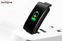 China W90 Fitness Tracker Wristband with 1.08 Inch IPS Screen IP67 Waterproof Blood Oxygen Heart Rate Monitor for sale