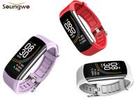 China Smart Fitness Tracker Bracelet with Blood Pressure Heart Rate Monitor IP67 Waterproof 90mAh Battery for sale