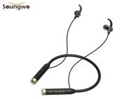 China Neckband Bluetooth Earphones Bluetooth 5.1 600mAh Battery HiFi Sound Magnetic Absorption Design for sale