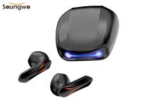 China Wireless Gaming Earphone 13mm Large Loudspeaker Stereo Sound With Charging Case for sale