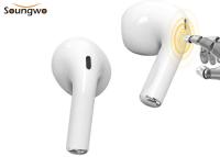 China Comfortable Earbuds Wireless 300 MAh Charing Case HD Voice Waterproof For Walking for sale