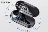 China Waterproof Wireless Earhook Headphone 500 MAh Battery For Running for sale