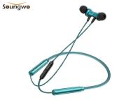 China Wireless Neckband Bluetooth Headphone CVC 8.0 Noise Canceling Magnetic Earbuds 15-20H Battery for sale