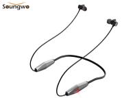 China Noise Cancelling CVC 8.0 Retractable Neckband Earbuds 33 Feet Working Range Bluetooth 5.2 for sale