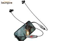 China Noise Cancelling CVC 8.0 Retractable Neckband Earbuds 33 Feet Working Range Bluetooth 5.2 for sale