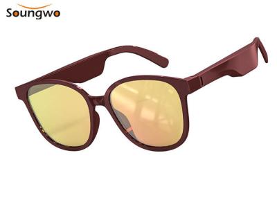China Smart Audio Glasses IPX5 Waterproof Bluetooth 5.0 Music Sunglasses with UV400 Protection 80mAh Battery for sale