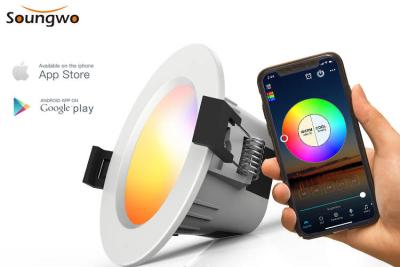 China 5W Smart Bluetooth Mesh LED Bulb RGBCW Floodlight Voice Control for sale