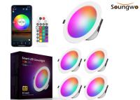 China Smart Lamp Bluetooth Mesh Network Rgb Light Bulb 16 Million Color Adjustment for sale