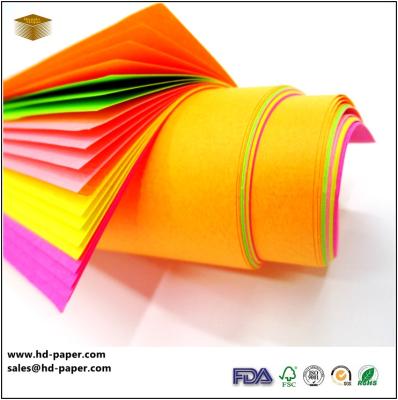 China Fluorescent color paper for sale