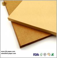 China Unbleached brown kraft cardboard for sale