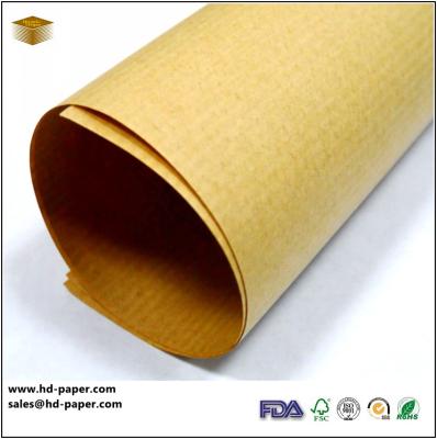 China Unbleached ribbed kraft paper for sale