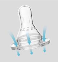 China Liquid Silicone Baby Rubber Nipple Slow Flow BSCI Standard for sale