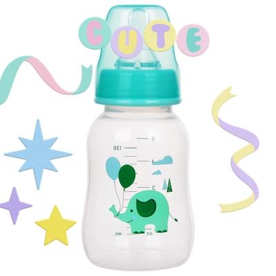 China 5oz 130ml Standard Baby Feeding Bottle With Double Handle PP for sale