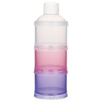 China 3 Grid Baby Milk Powder Container BPA Free PP Formula Dispenser for sale