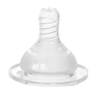 China OEM ODM Round Shape Baby Silicone Nipple Soft Non Toxic for sale