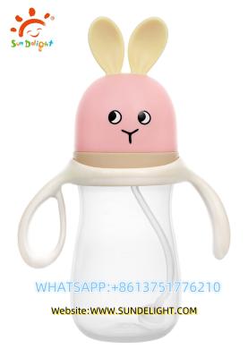 China Microwave Safe Polypropylene Child Bottles With Assorted Designs Fun Feeding Experience for sale